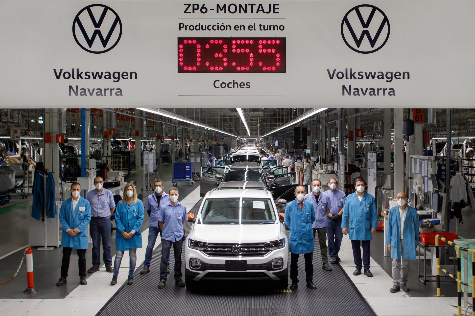 La Planta De Volkswagen En Navarra Logra La Mayor Producción Diaria De